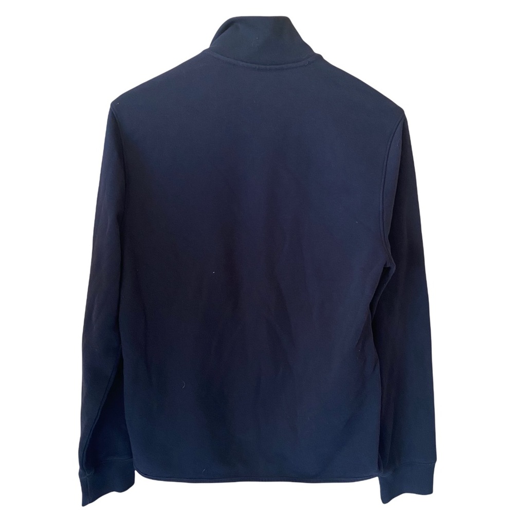 Perry Ellis Navy Blue Diamond Quilted Front Zip Up Ja… - Gem